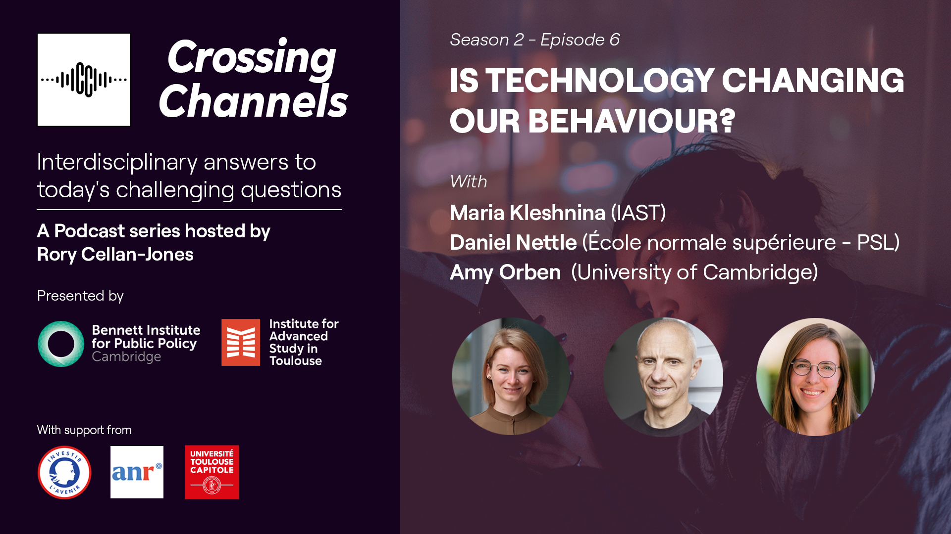 Is technology changing our behaviour? - Bennett School of Public Policy