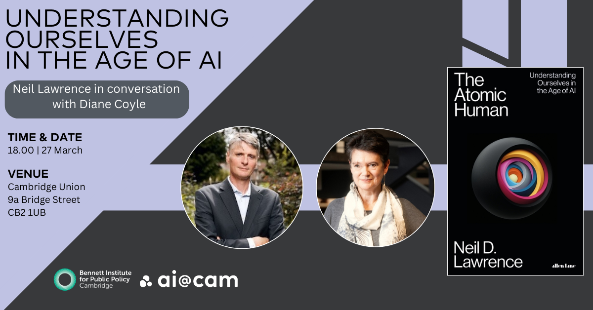 Understanding ourselves in the age of AI – Neil Lawrence in ...